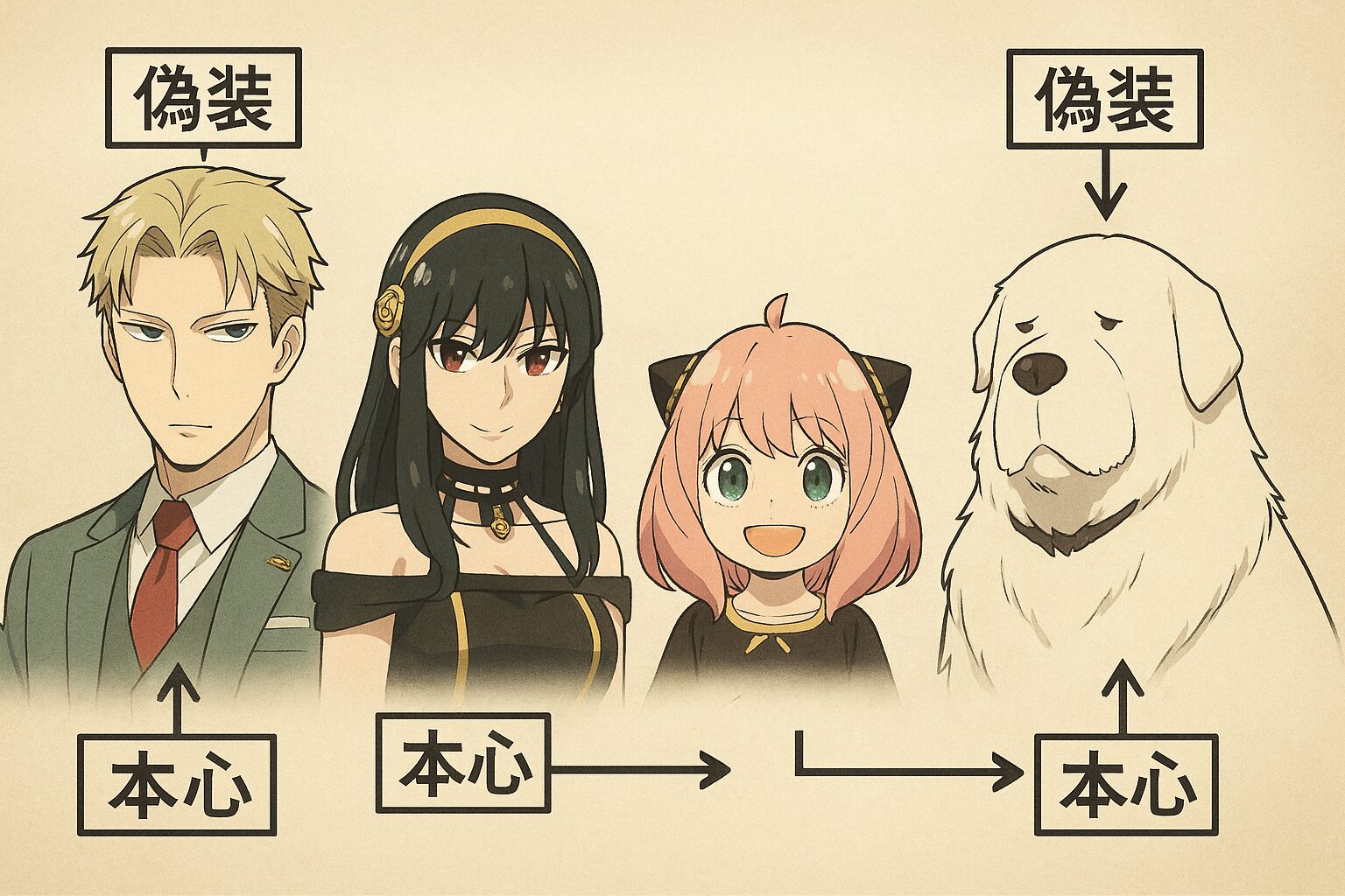 【完全版】SPY×FAMILYキャラ相関図｜最終話への伏線と家族の絆を徹底考察 | ちりつも生活