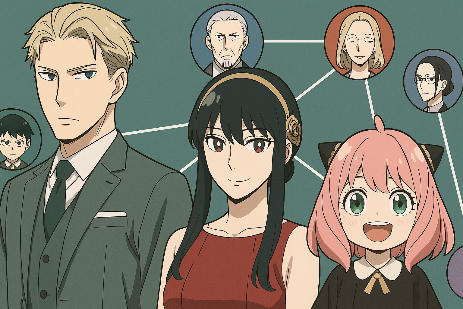 【完全版】SPY×FAMILYキャラ相関図｜最終話への伏線と家族の絆を徹底考察 | ちりつも生活